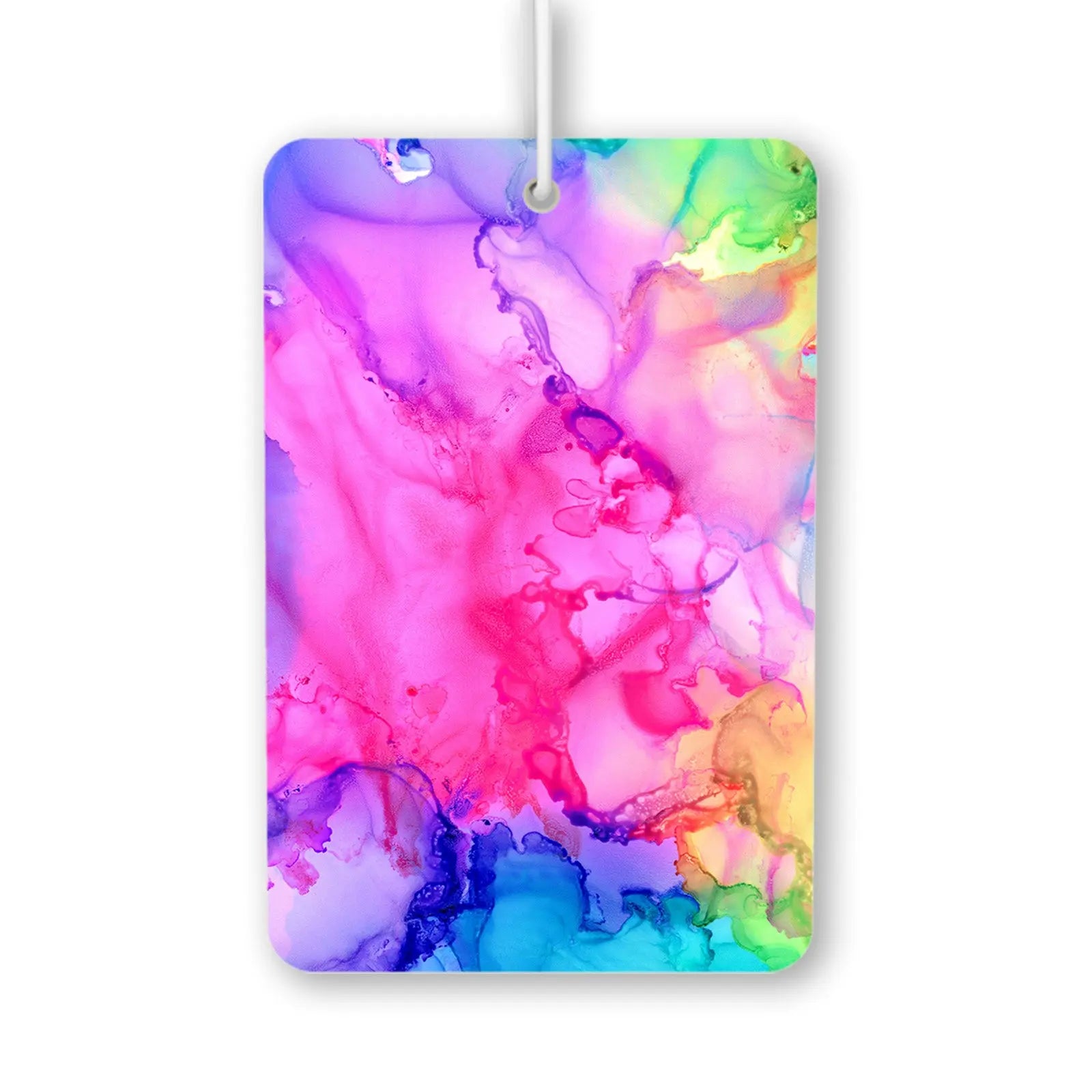 Colorful Abstract Swirl Air Freshener – Instafreshener