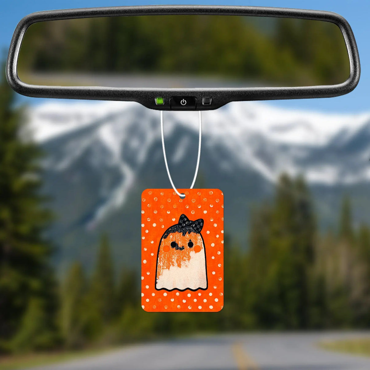 Cute Ghost with Bow Air Freshener – Instafreshener