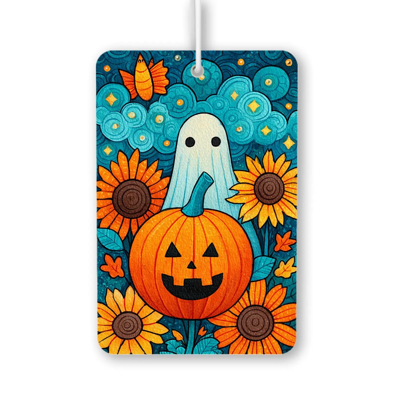 Halloween Ghost and Pumpkin Air Freshener – Instafreshener