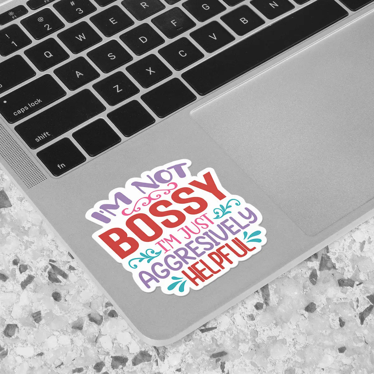 I'm Not Bossy, I'm Just Aggressively Helpful Sticker – Instafreshener