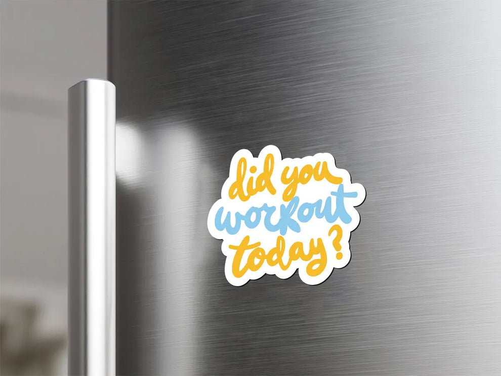 Motivational Workout Reminder Magnet – Instafreshener