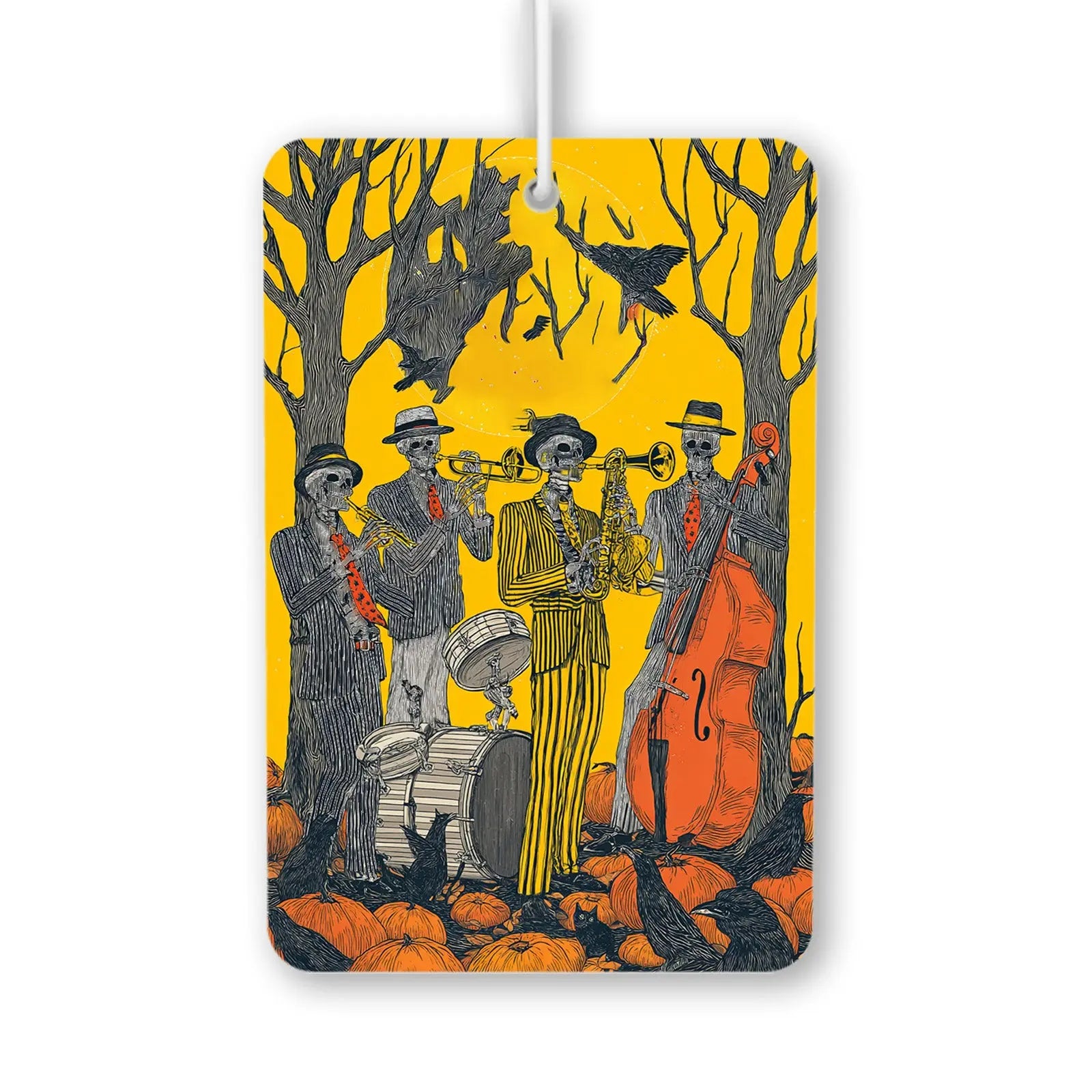 Skeleton Jazz Band Air Freshener – Instafreshener