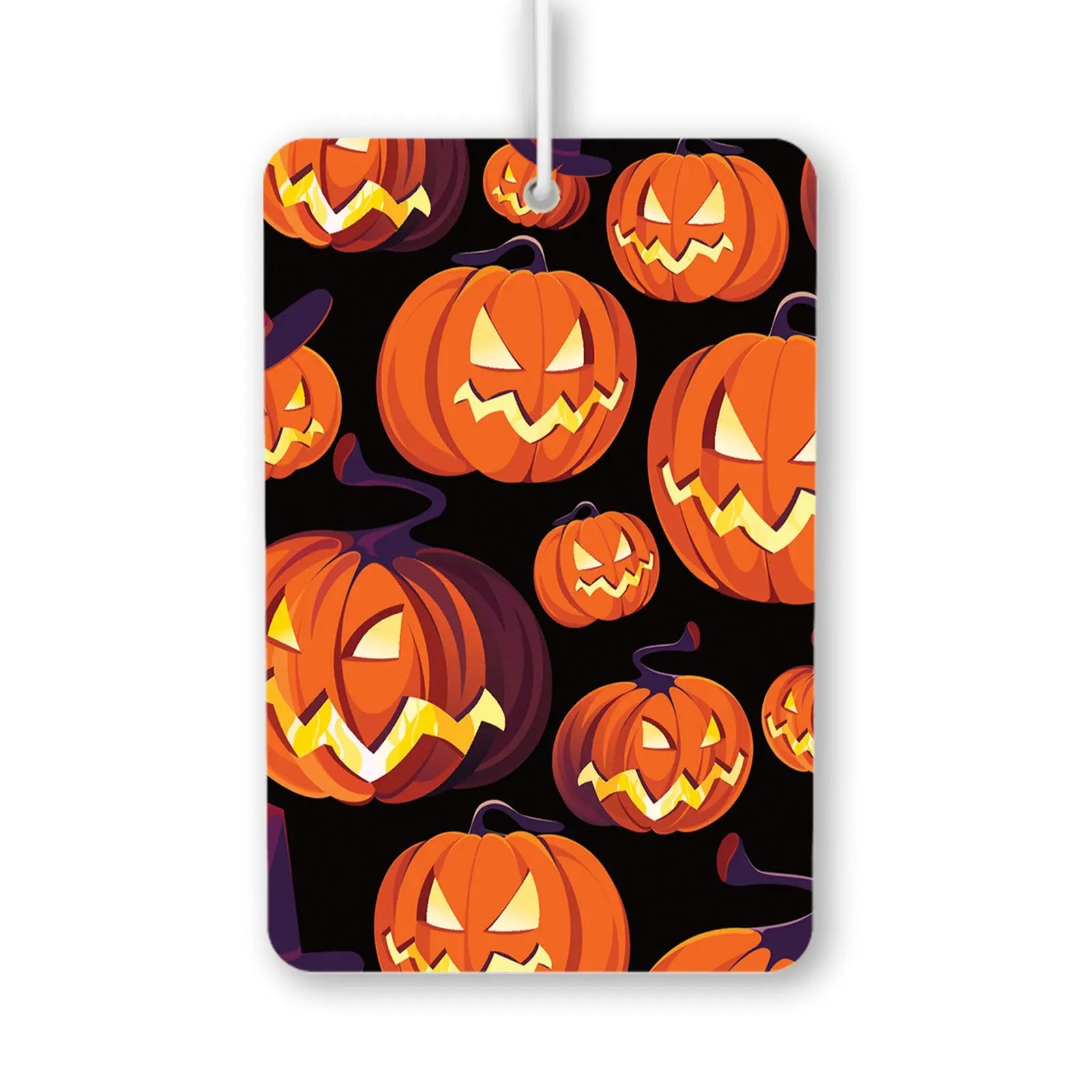 Spooky Pumpkin Pattern Air Freshener – Instafreshener