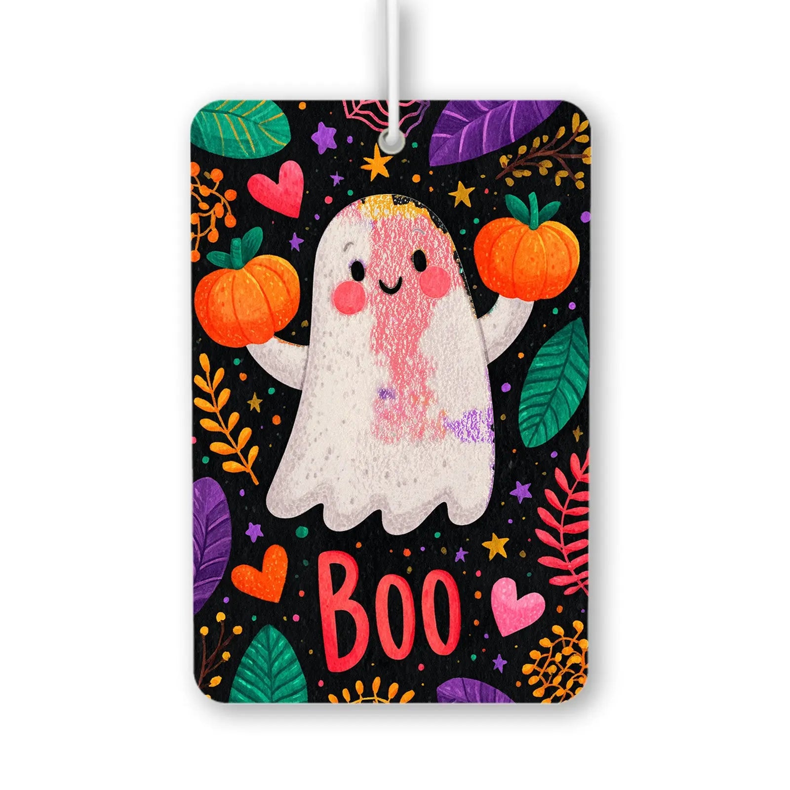 Whimsical Ghost & Gourd Scent Air Freshener – Instafreshener